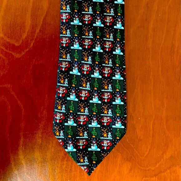 Accessories | Santa And Snowmen Tie | Poshmark